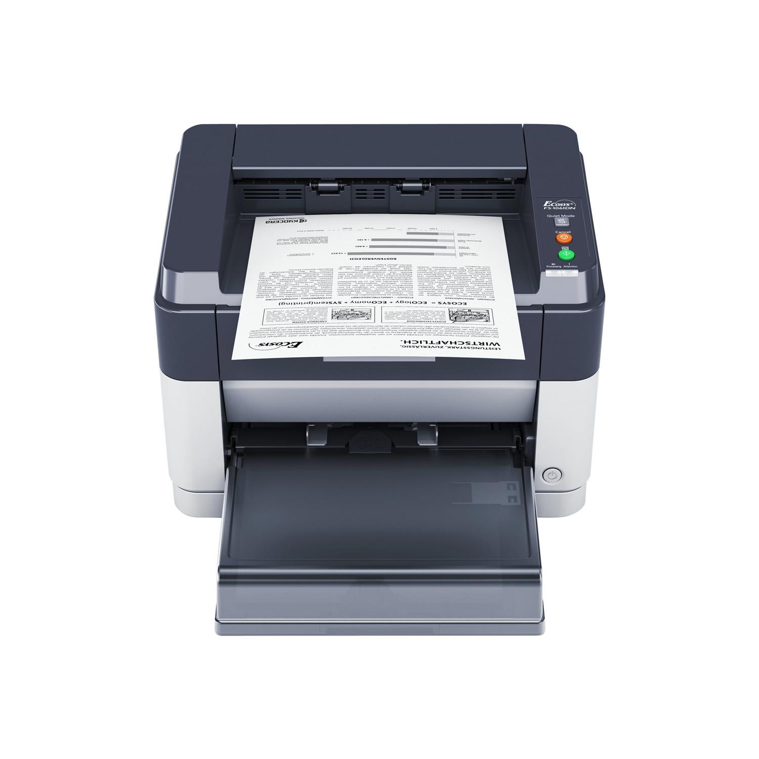 Kyocera FS-1061dn A4 Mono Laser Printer on Servers Direct