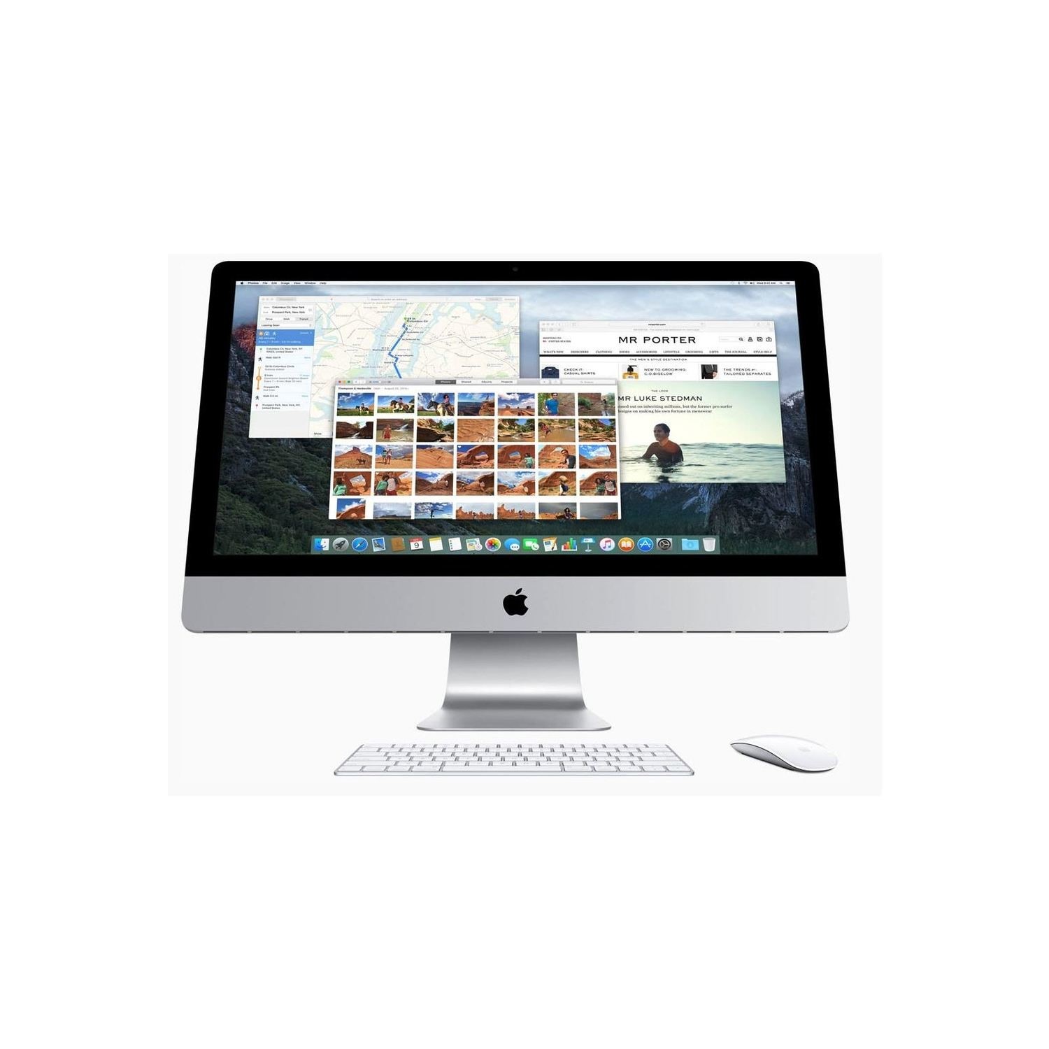 Refurbished Apple iMac 5K Core i5 8GB 2TB AMD Radeon R9 M395 27 Inch ...