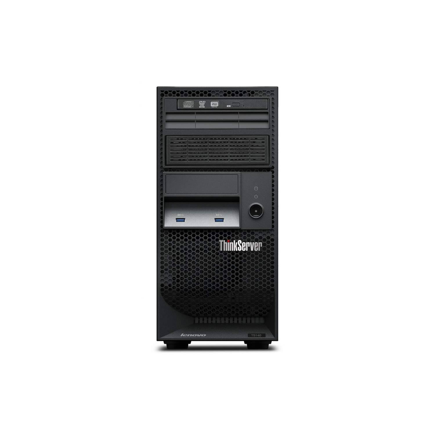 Lenovo ThinkServer TS140 70A4 Core i3 4330 3.5 GHz 4 GB Ram Tower ...