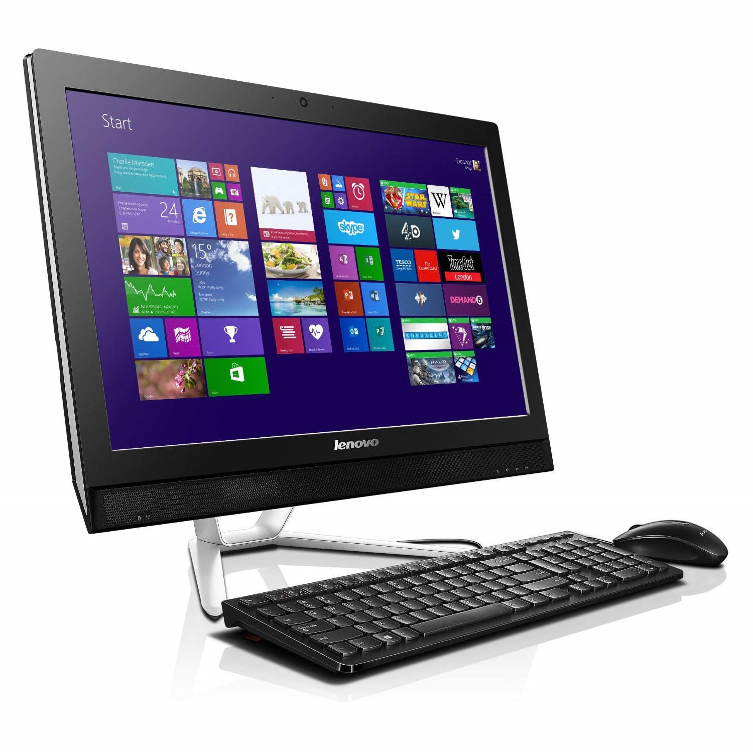 A1 Refurbished Lenovo C560 i3-4130T 6GB 1TB Windows 8.1 23" All In One ...
