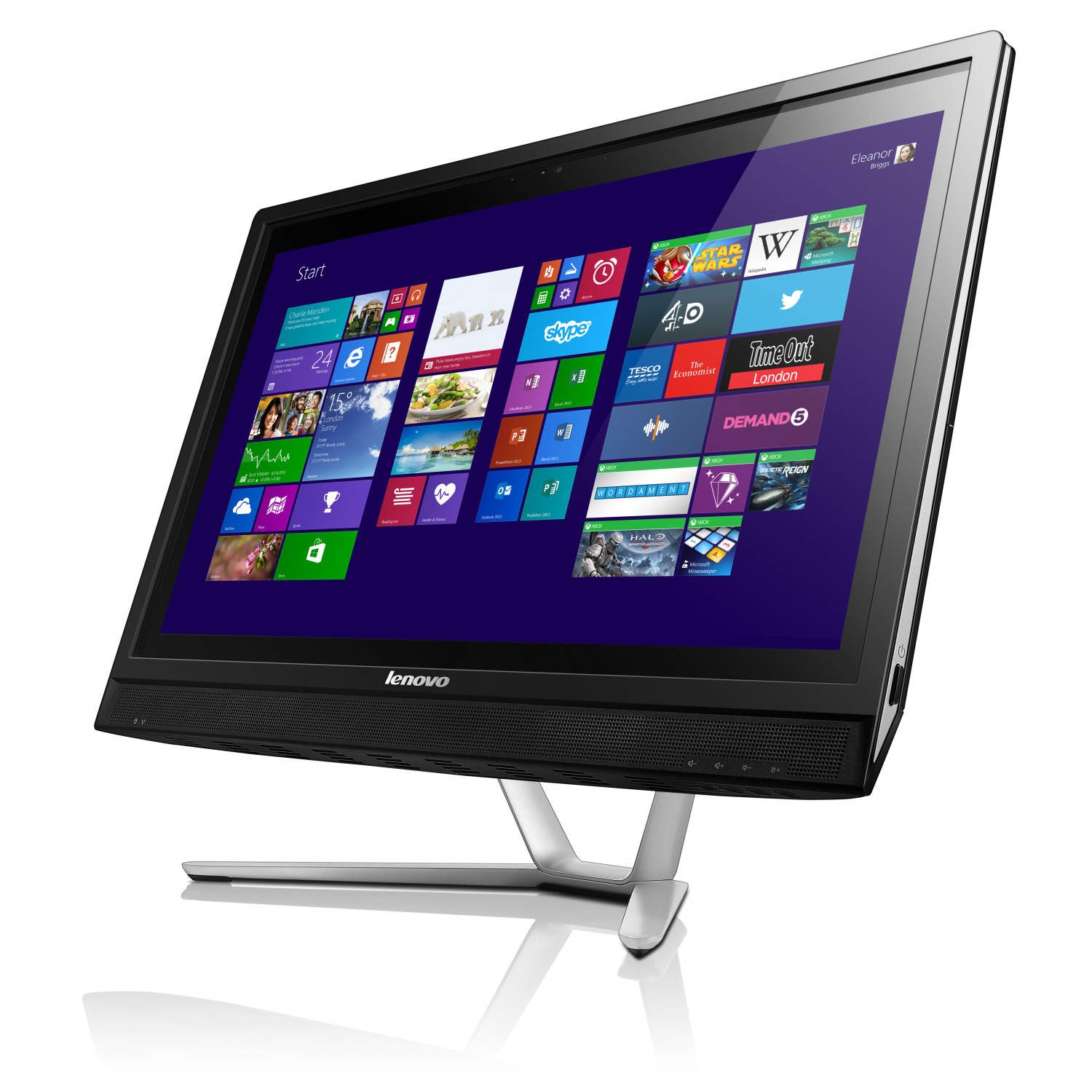 A1 Refurbished Lenovo C560 i3-4130T 6GB 1TB Windows 8.1 23" All In One ...