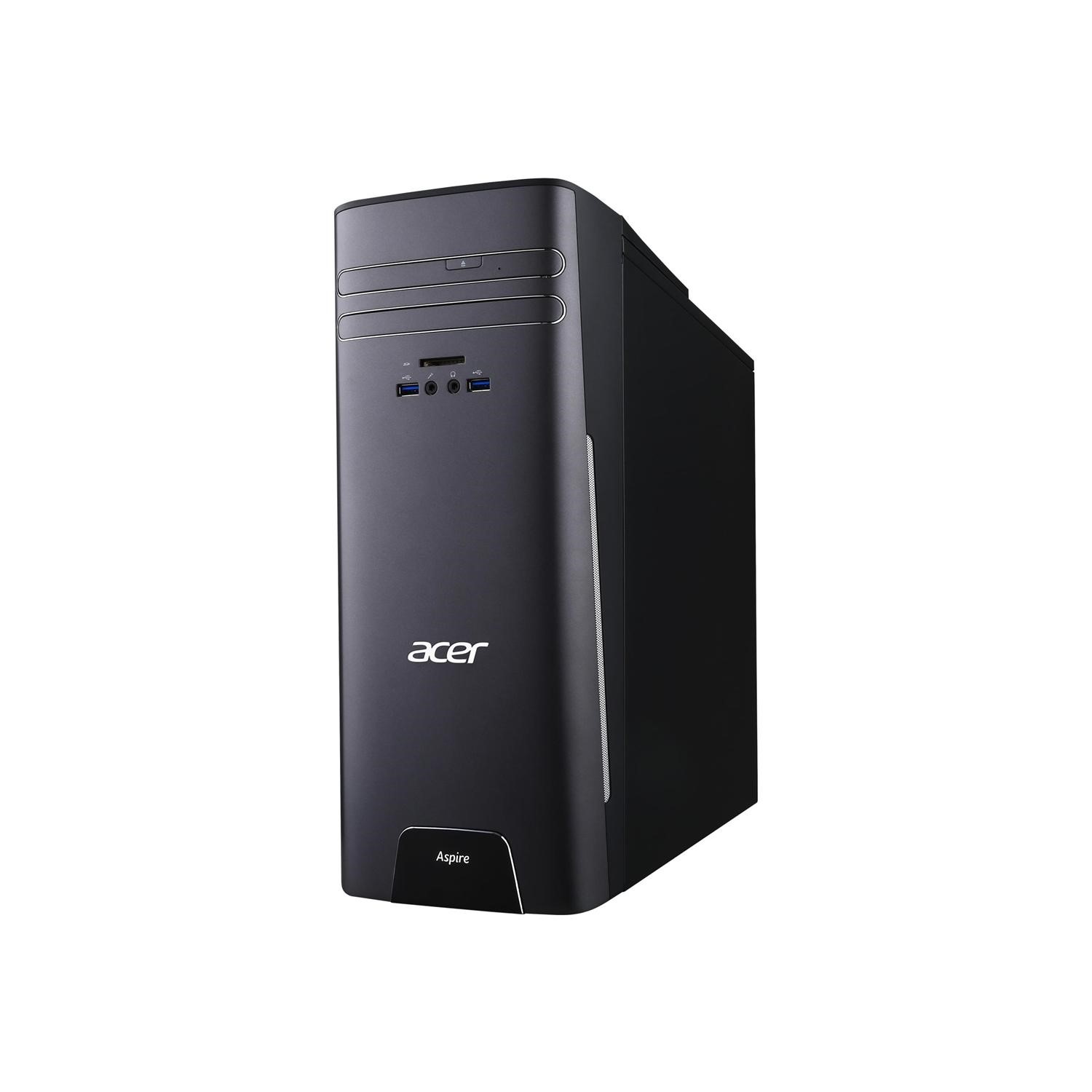 Refurbished Acer Aspire T3-710 Core i7-6700 16GB 1TB + 128GB Windows 10 ...
