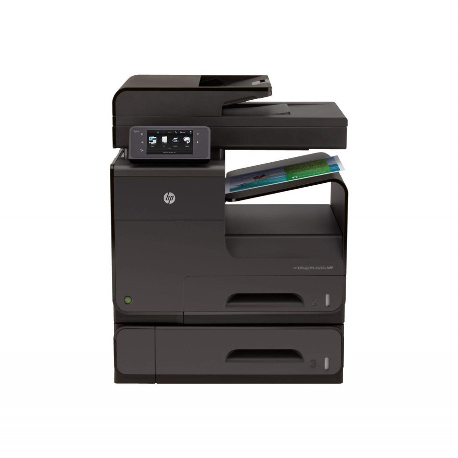 HP Officejet Pro X476dw Multi Function Inkjet Copier Fax Colour Printer ...