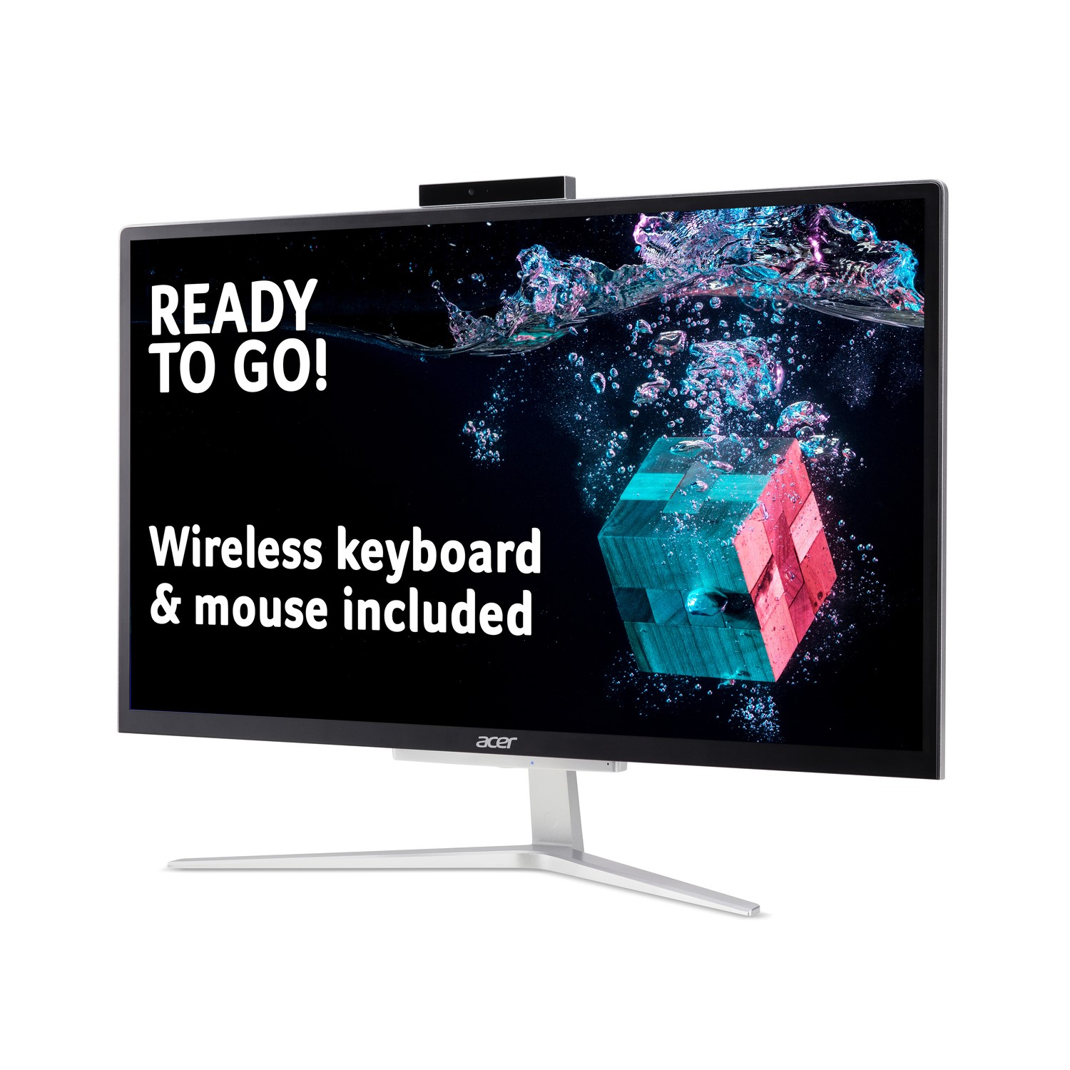 Acer Aspire C22-820 Intel Pentium 8GB 256GB SSD 21.5 Inch Windows 10 ...