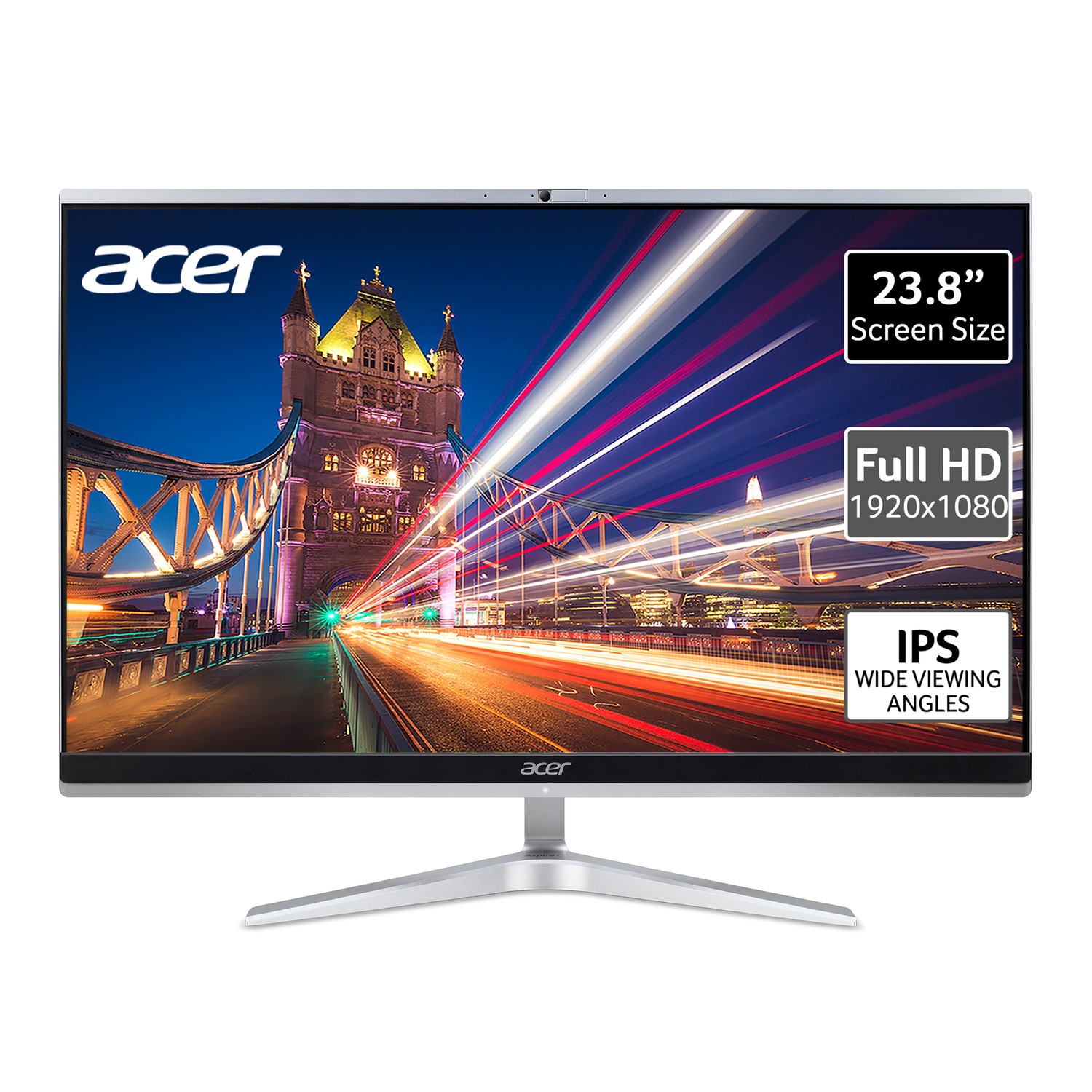 Acer C24-1650 Core i3-1115G 8GB 256GB SSD 23.8 Inch Windows 11 All-in ...