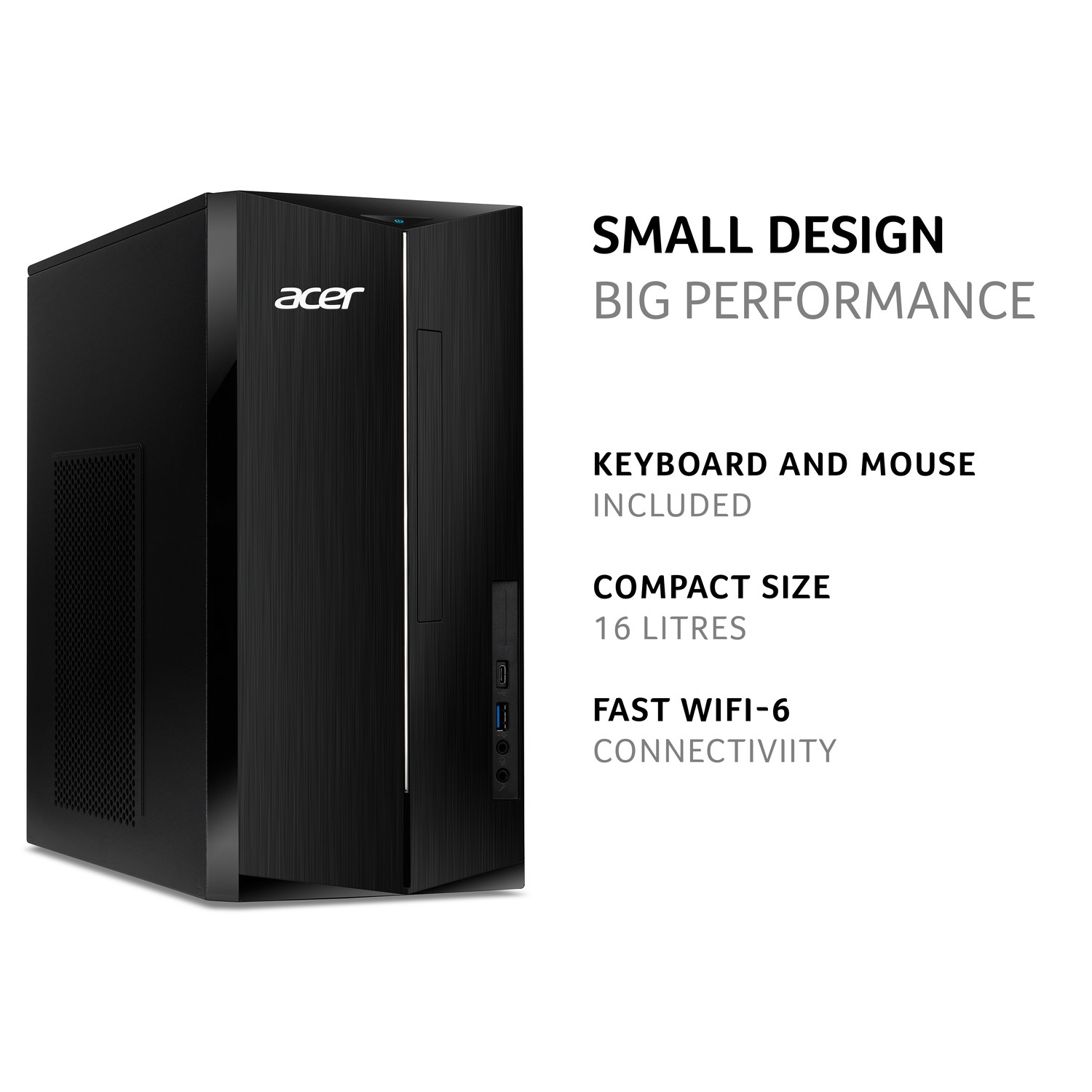 Acer Aspire TC-1760 Intel Core i7-12700 8GB 2TB HDD Windows 11 Home ...