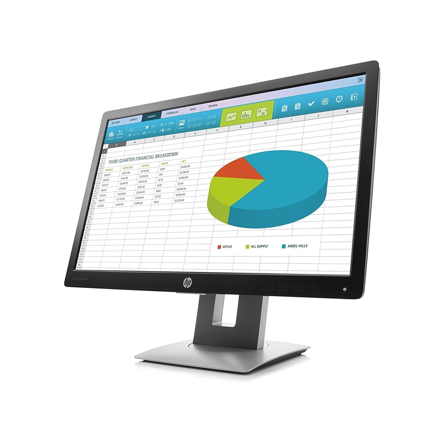 HP E222 21.5" Full HD Monitor on Servers Direct