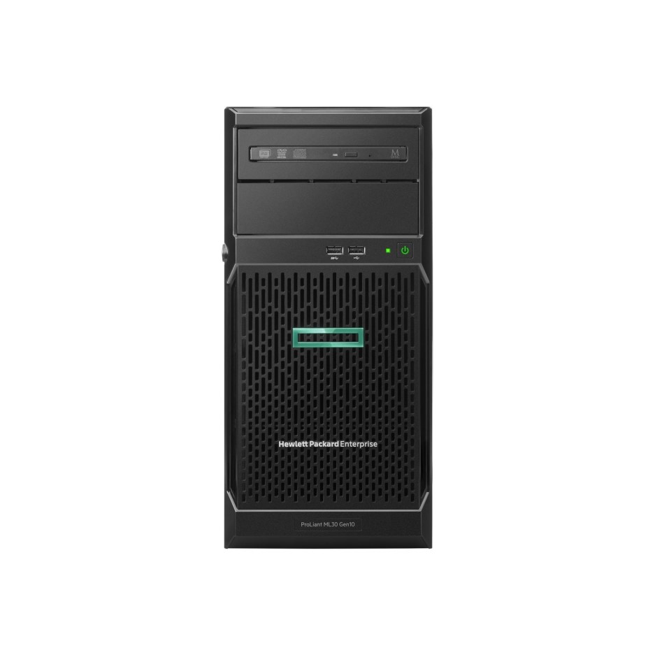HPE - ProLiant ML30 Gen10 Entry - Xeon E-2124 3.3 GHz - 8GB- Tower Server on Servers Direct