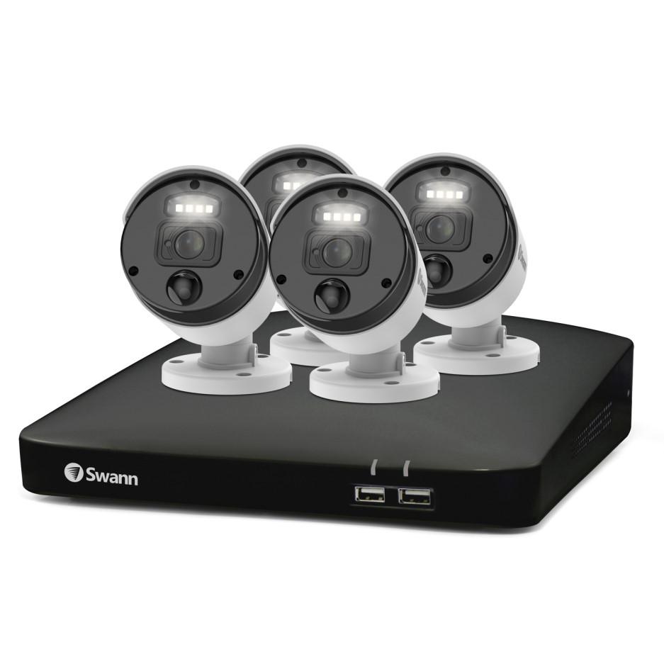 Swann CCTV System - Master Series 8 Channel 4K Ultra HD NVR with 4 x 4K ...