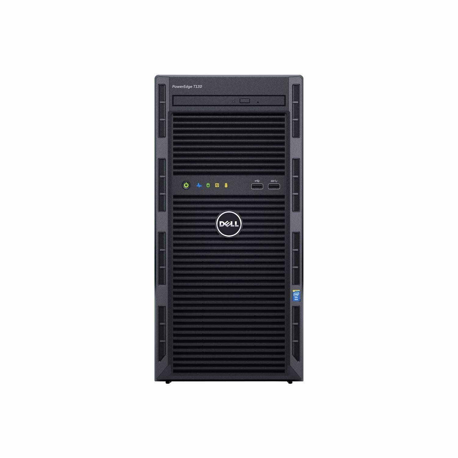 Dell PowerEdge T130 Chassis 4 x 3.5" Intel Xeon E3-1240 v5 8GB 2x1TB ...