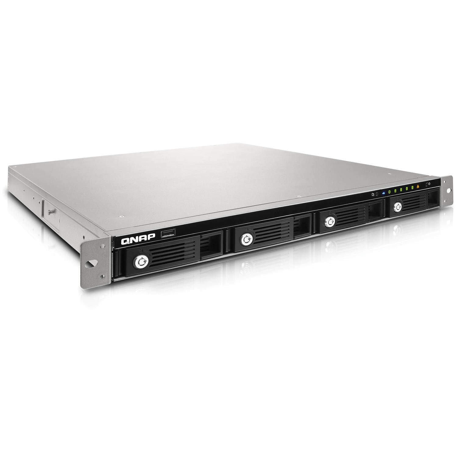 QNAP TS-453U 4Bay Rackmount Diskless NAS Enclosure on Servers Direct